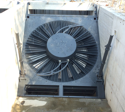Another VLH turbine will provide renewable energy to the electrical ...