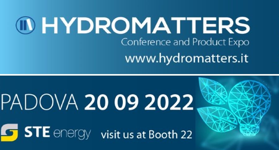STE Energy at Hydromatters 2022 - STE Energy