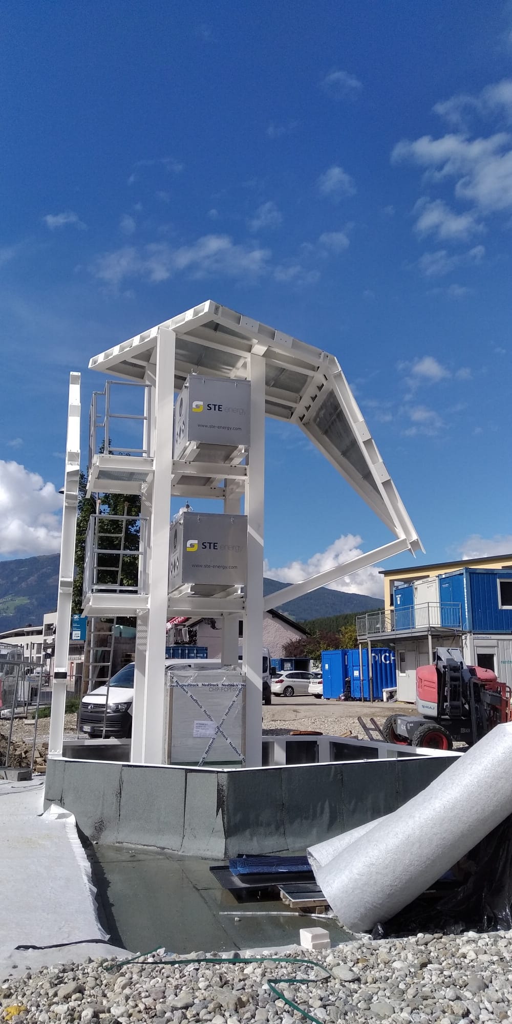 Installation of the Green-Hydrogen P2P microgrid based on the low ...